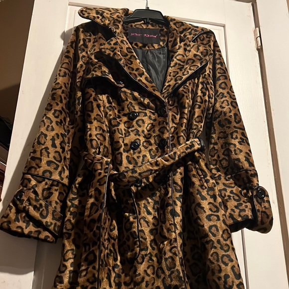 Betsey Johnson | Jackets & Coats | Betsey Johnson Womans Faux Fur ...